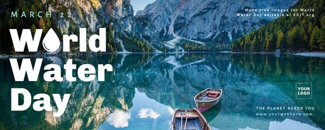 Design a Water Day poster online