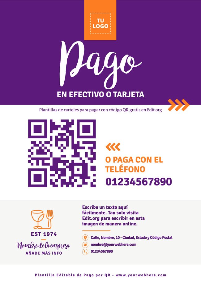 Carteles para Poner Códigos QR
