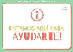 Tarjetas de Pregunta Aquí para negocios