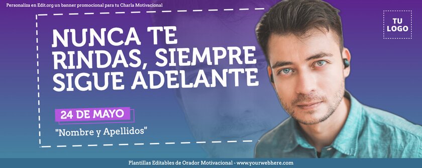Flyers de Charlas Motivadoras para editar