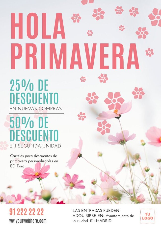 Diseños gratis para el Primer Día de Primavera
