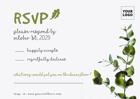 Make Free Custom RSVP Cards Online