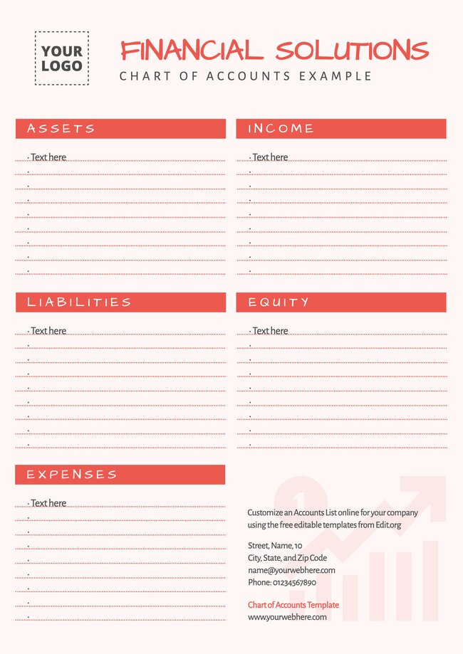 Free Chart of Accounts Templates for Business