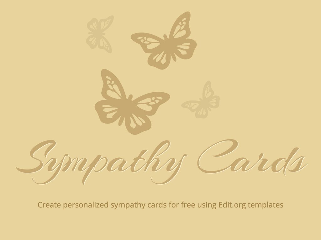 Printable Sympathy Cards