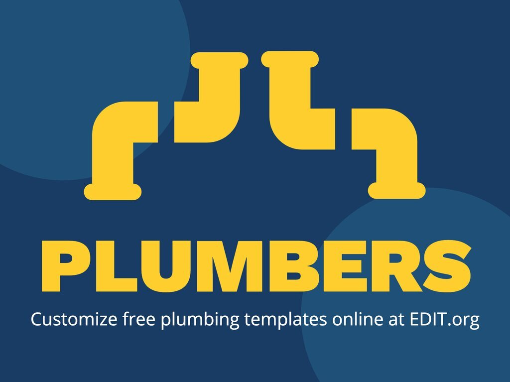 Plumber flyer templates to edit online