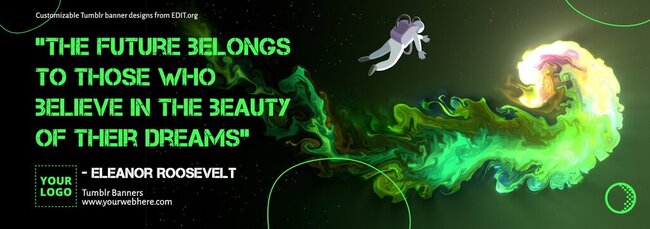 Editable Tumblr Banner Templates