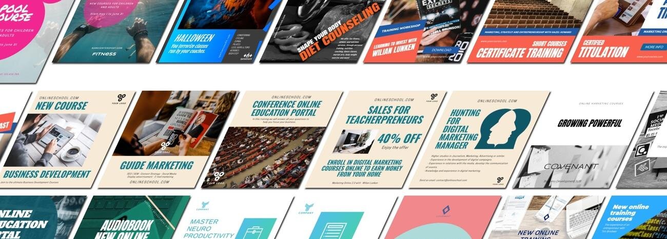 Designs to promote your online course