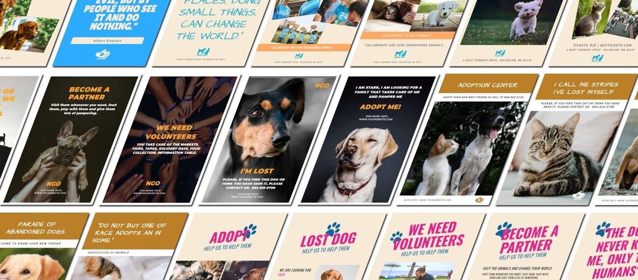 Free banner designs for NGOs