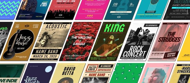 Free party poster templates