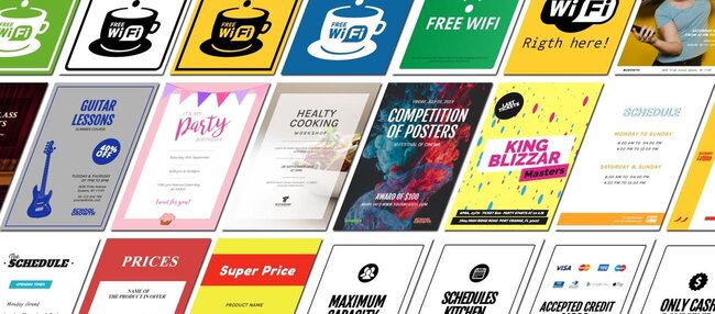 Free sign design for your business