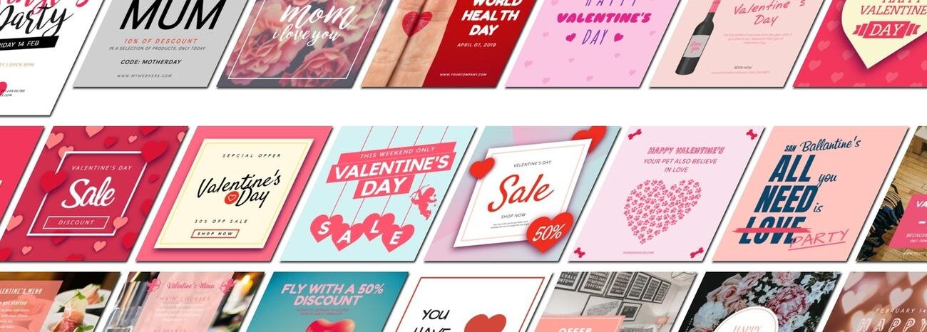 The Best Editable Designs for Valentine's Day